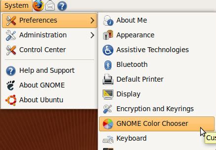 Customize Your Gnome Desktop With The Gnome Color Chooser