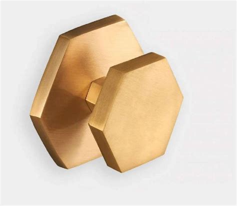 Polished Brass Hexagon Cabinet Knobs Shape Hexgonal At Best Price In Rohtak Id 6730381