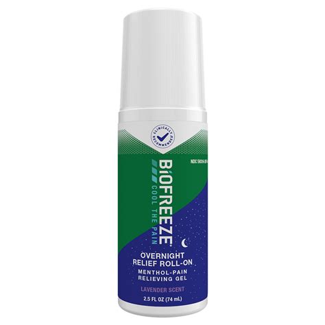 Biofreeze® Overnight Relief Roll On Lavender Scent