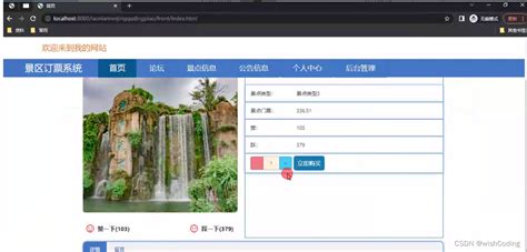 基于springbootvuejs的景区订票系统附带文章和源代码设计说明文档ppt 阿里云开发者社区