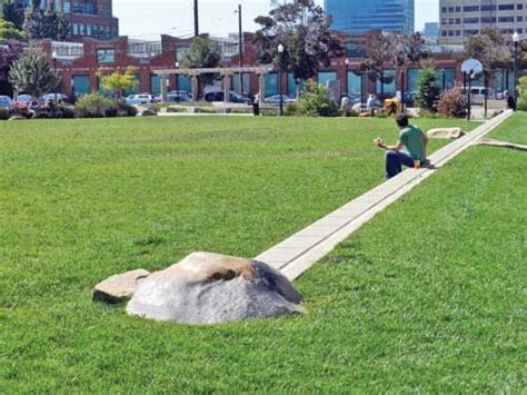 Grass Berm Landscape Landscape Architect Landscape Wall Seating