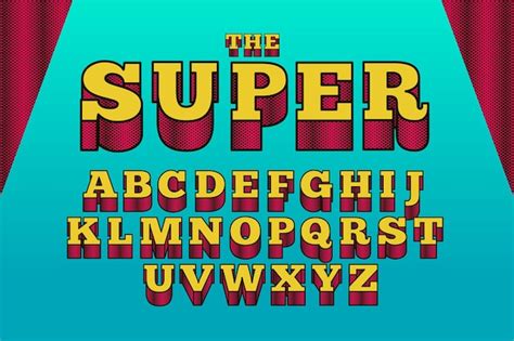 Fuente Del Alfabeto De Superman Cantata Mundi Alfabetos Font