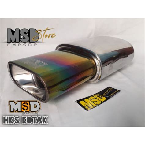Hks Car Exhaust Smooth Bass Sound Box For All Types Of Cars Shopee