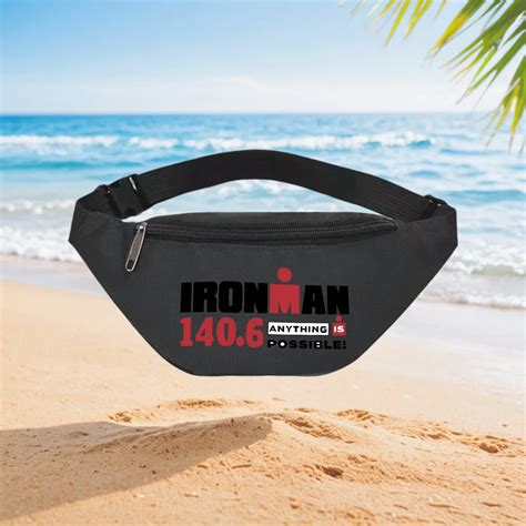 1406 Anything Is Ironman Triathlon Distance Training Waist Backpack