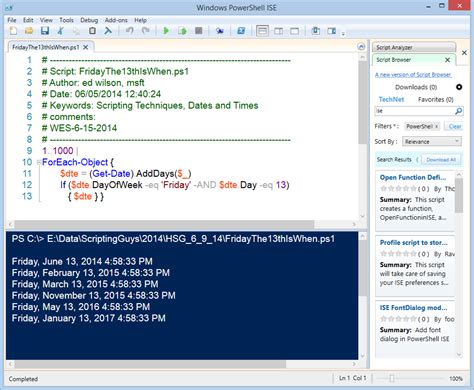 Weekend Scripter Use Powershell To Explore Dates Scripting Blog