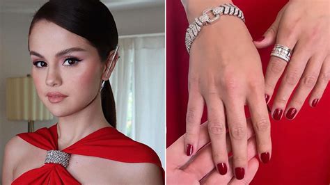 Critics Choice Awards 2022 The 10 Nail Polish Behind Selena Gomezs