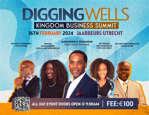 Digging Wells Jaarbeurs Utrecht Tulip Publications