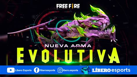 Free Fire Dragón Flama Verde es el Arma Evo más reciente