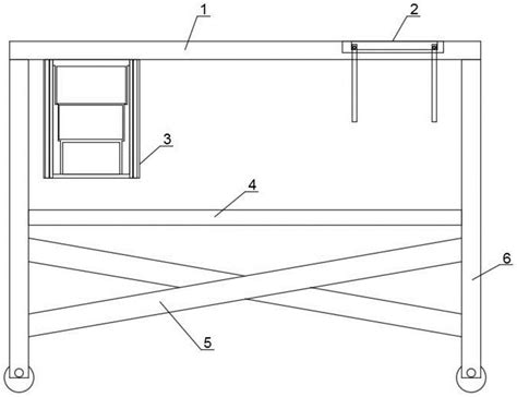 一种房建施工用的搭载架的制作方法