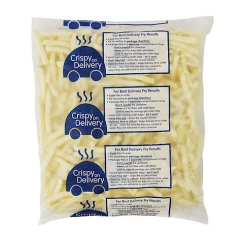 Frozen Fries In Frozen Potatoes
