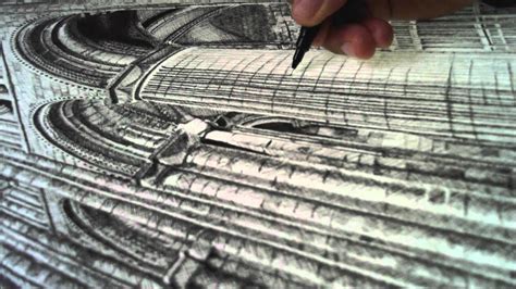 Cross Hatching Technique Using Pen And Ink Youtube
