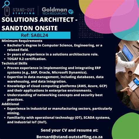 Bernard Louw On Linkedin Solutionsarchitect Solutions Architect Degree Togaf Sap Oracle