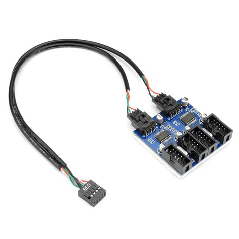 Mobo Usb Header Splitter 1 To 4 Jlite Customs Enterprise