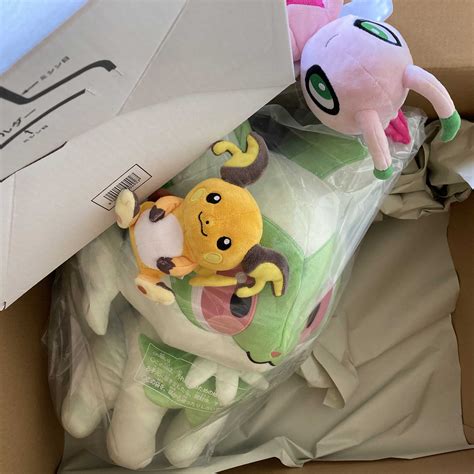 ポケセンで娘のxmasプレゼントを買いました。等身大ニャオハ！ ななじまるのブログ 楽天ブログ