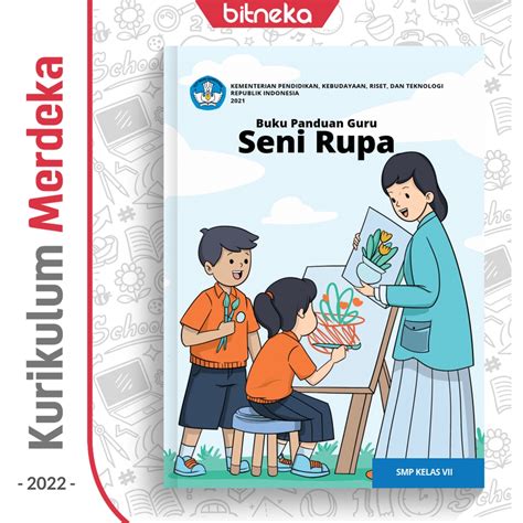 Jual Buku Panduan Guru Seni Rupa Smpmts Kelas 7 Kurikulum Merdeka