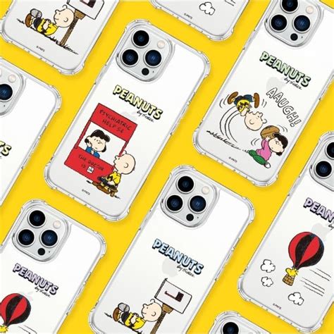 [snoopy] 스누피 방탄 젤하드 케이스[친구들] Tc 21000 00원 90개 기종 호환 4가지 색상