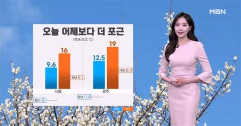 날씨 어제보다 더 포근 서울 한낮 16도충청 이남 가끔 비