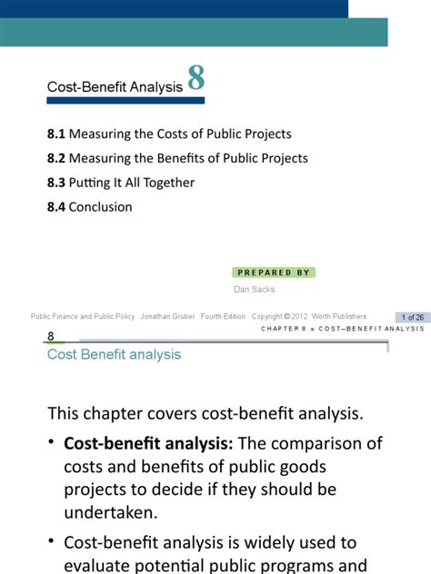 Pf Lec 3 Chap 8 And 9 2020 Sv Pdf Discounting Cost Benefit Analysis