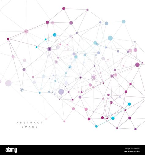 Vector Molecular Connection Technology Abstract Connection Stock Vector Image And Art Alamy