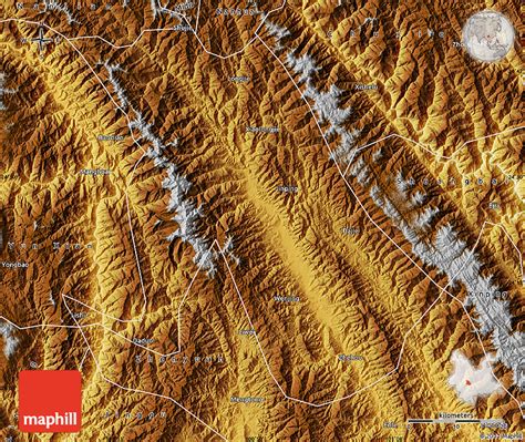 Physical Map Of Jingdong