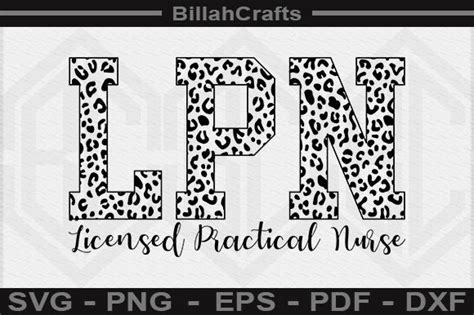 Lpn Licensed Practical Nurse Svg File So Fontsy