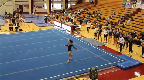 Sofia Menemenlis Yale Gymnastics Floor Exercise 1 12 20 1 Youtube