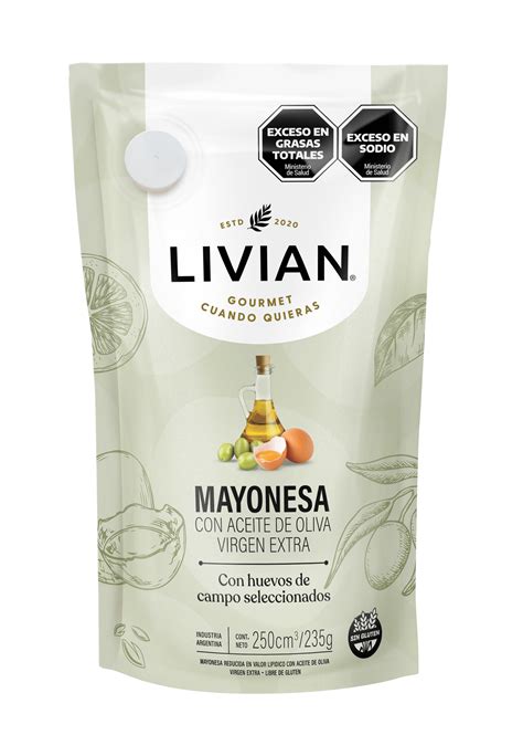 Mayonesa Con Aceite De Oliva Livian