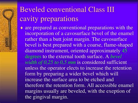 What Is The Cavosurface Bevel At Michael Tirado Blog