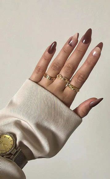 40 Expressive Fall Nail Art Designs To Flaunt Pick N Mix Brown Design