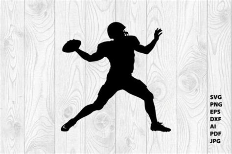Player Throwing A Pass Vector Design Graphic By Designcrafts · Creative