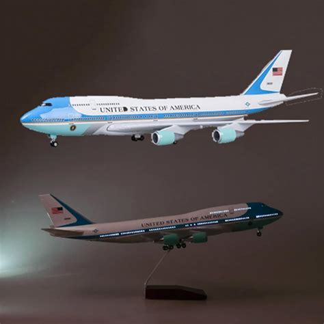 1150 Scale Diecast Airplane Us Airlines Boeing 747 Air Force Planes