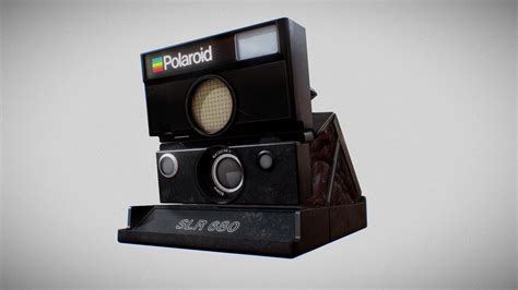 Polaroid Analog Camera Download Free 3d Model By Timo Sodenkamp