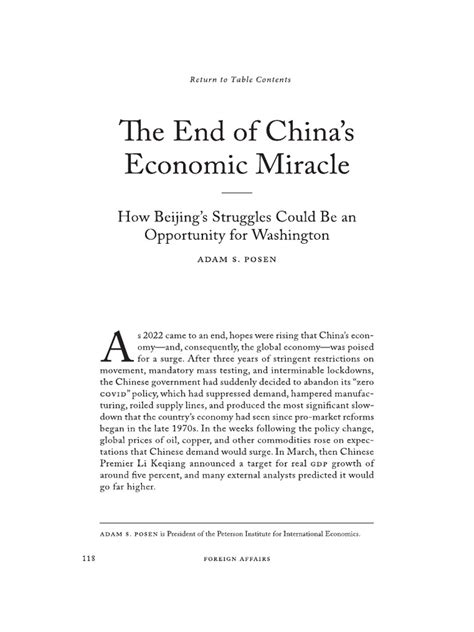 04 The End Of Chinas Economic Miracle Pdf