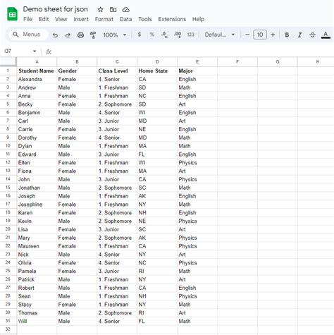 Easily Convert Your Google Sheets To JSON File AHM Yousuf Niran