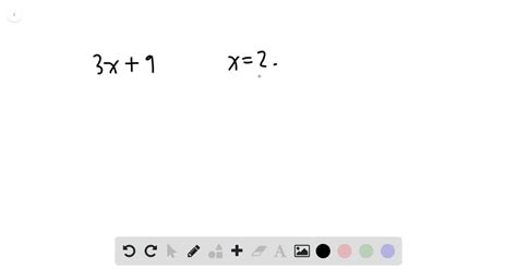Solvedevaluating Expressions Evaluate The Expression For The Given