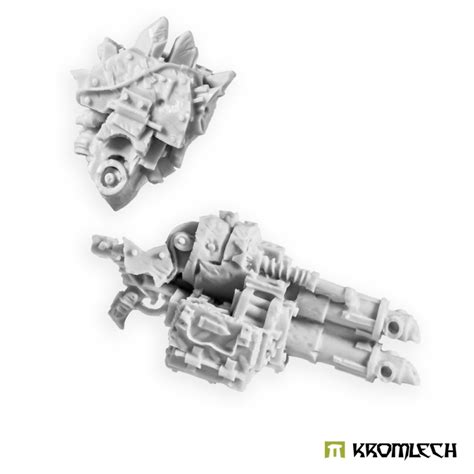 Juggernaut Mecha Armour Right Twin Linked Machine Gun