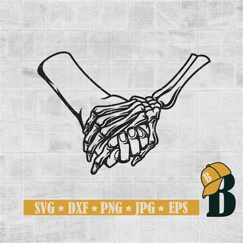 Hände halten Skelett Svg Png Skelett Svg Hände halten Line Art