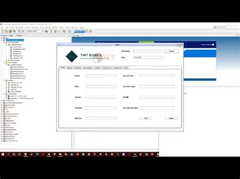 Online Banking System Project Core Java Netbeans Projectworlds