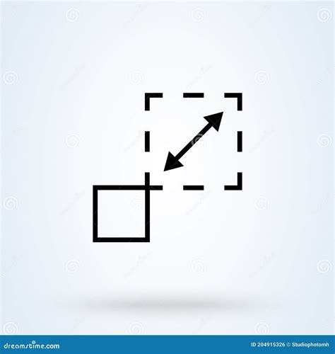 Scalability Or Scalable System Line Art Vector Icon For Apps And Websites