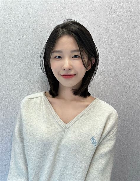 단발 레이어드컷 헤어스타일 짧은 헤어스타일 미디엄 헤어스타일