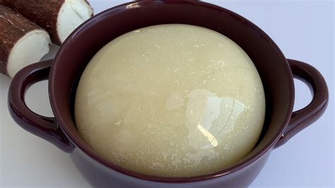 Nigerian Cassava Fufu Recipe Afri Nutrition