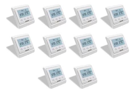 Termostato De Calefacción Por Suelo Radiante Programable Lcd Cuotas