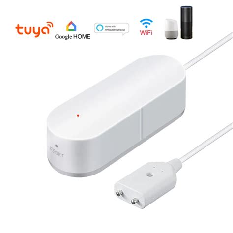 Tuya เครื่องตรวจจับน้ำอัจฉริยะ WiFi,สัญญาณเตือนน้ำรั่วซึมสัญญาณเตือน ...