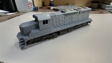 Ho Scale Sd18 Locomotive Shell Etsy