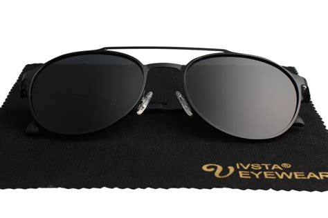 Ivsta Classic Pilot Aviator Sunglasses For Men Women Driving Running