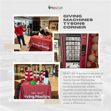 Givingmachines Reactdc Supportnewcomers Holidaygiving