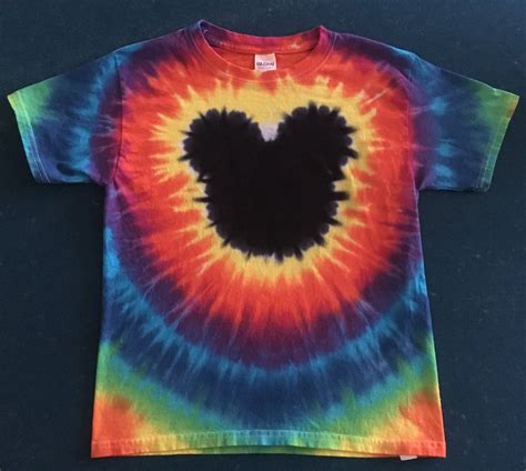 Mickey Mouse Tie Dye Free Shipping Tye Die Disney You
