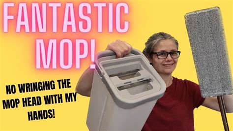 Joymoop Review Of The Squeeze Flat Mop And Bucket System Youtube