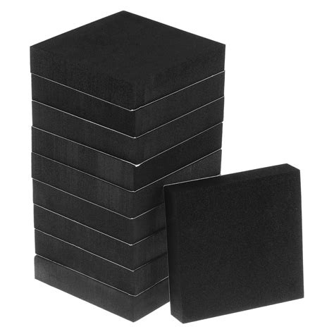 10 Packs Adhesive Foam Padding Sheets 3 4 Thick X 4 Long Square Eva