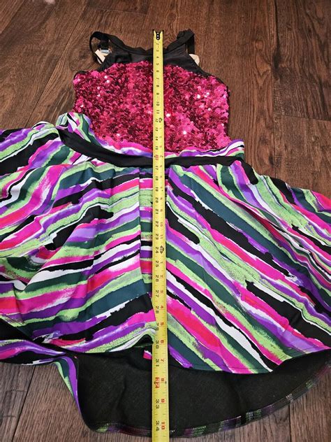 Revolution Dancewear Costume Vibrant Colors Pink Size Gem